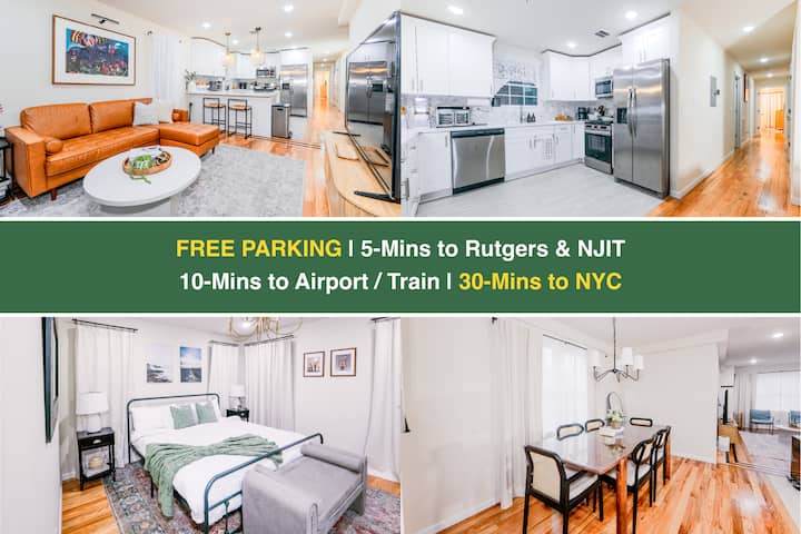 Luxe 3br Stay • Free Parking • Near Nyc - New York