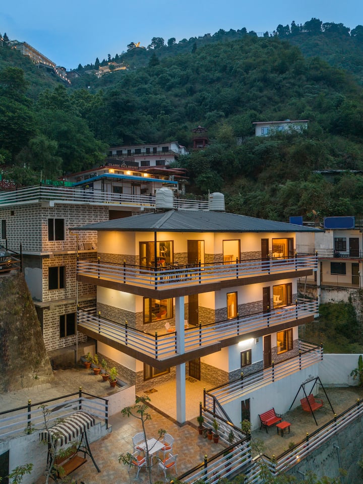 Oasis 6 Bhk Villa-mussoorie-bhatta Falls|breakfast -