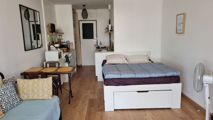 Studio Tout éQuipé Avec Balcon - Montrichard