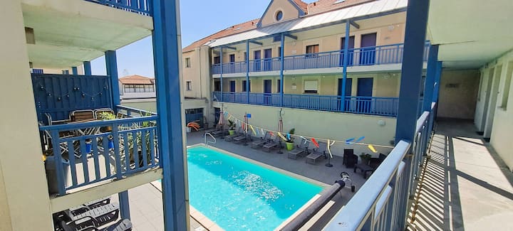 Brise Marine, Piscine, Confort Entre Dune Et Océan - Biscarrosse