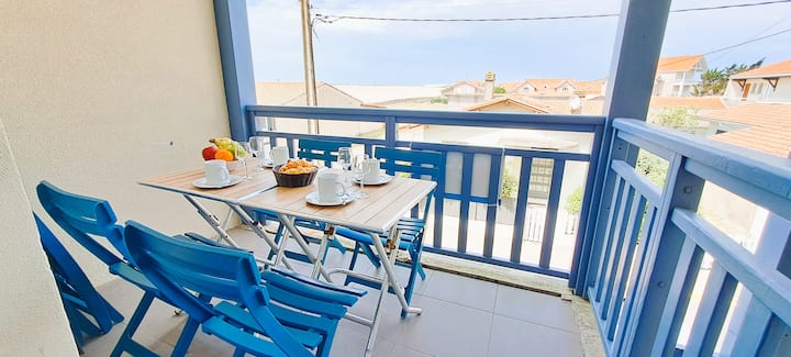 Brise Marine, Piscine, Confort Entre Dune Et Océan - Biscarrosse