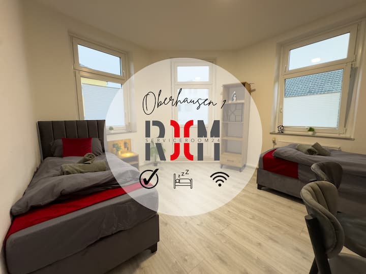 Serviceroom24 - Apartment 1 In Oberhausen Smarttv - Oberhausen