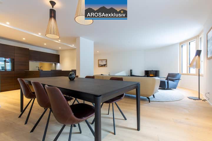 Alpine Luxuswohnung Im Zentrum. - Arosa