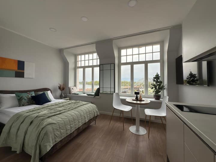 Studio In Old Town Riga | Quiet River View - Latvia