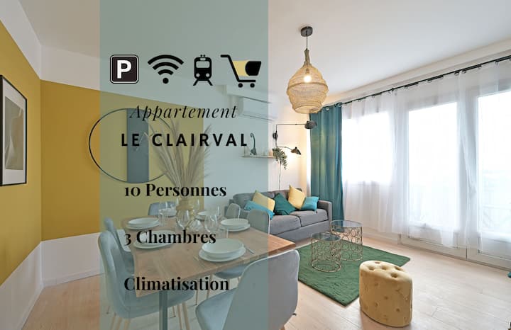 106 - Le Clairval - Clim, Parking,castelnau Le Lez - Castelnau-le-Lez