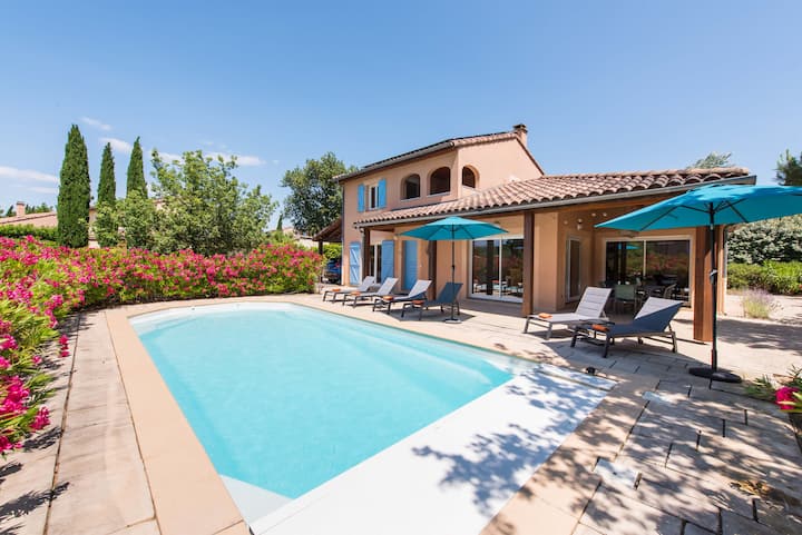 Villa Tulipe Met Privézwembad - Vallon-Pont-d'Arc