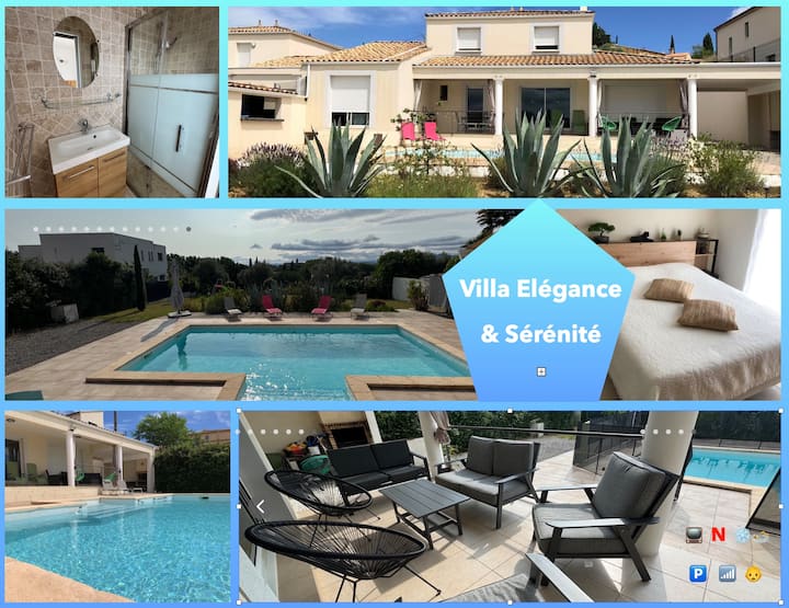 Villa éLégance Et Sérénité - Aniane