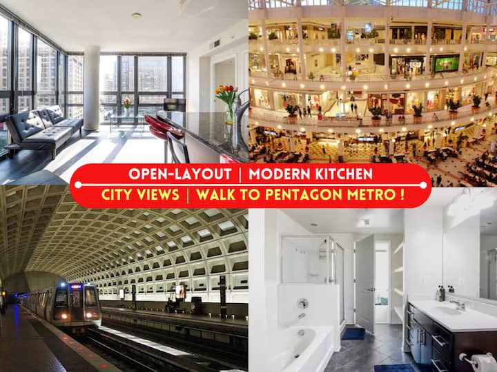 Luxury Pentagon 2br, Mins To Dc/metro/mall! Family - Arlington, VA