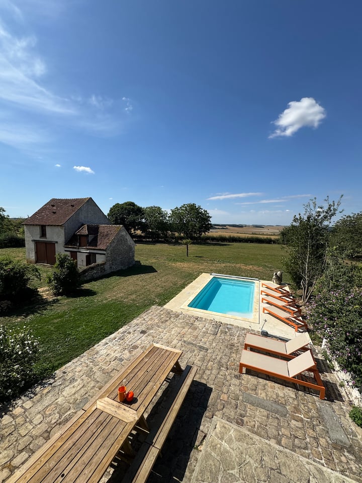 Villa Woodstock69 Piscine Evg/evjf à 1h30 De Paris - Montmirail
