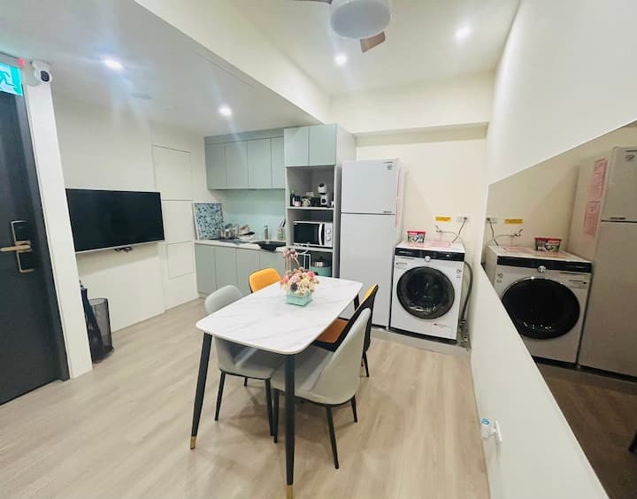 Mse-202捷運雙連站/馬偕醫院/心中山線形公園/赤峰街/寧夏夜市/電梯/2人1房1衛 - Taipei