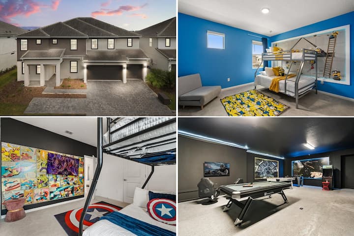 15 Bd/15.5 Ba Sleeps 37! Veranda Palms (2477 Rd) - Kissimmee
