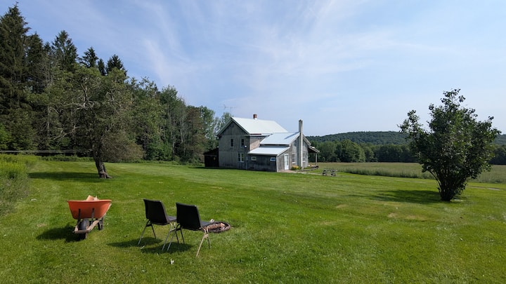Private Farmhouse And Pond On 200 Acres - Hancock, NY