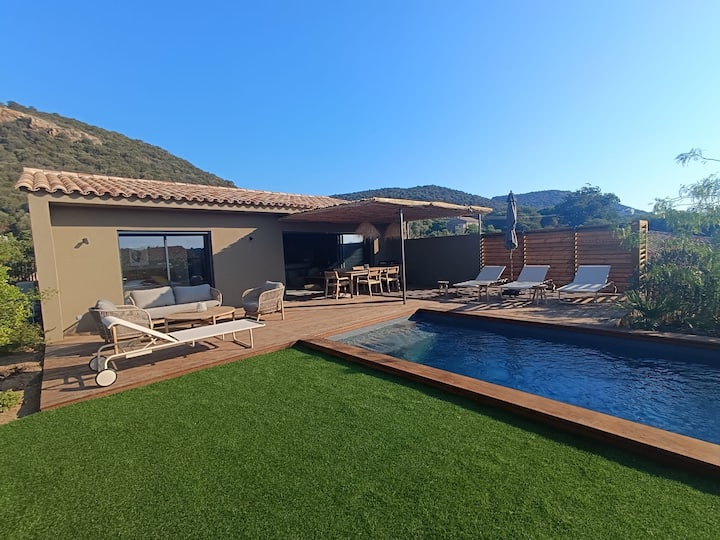 Villa Pascialella 6 Pers Piscine Privée Chauffée - Zonza
