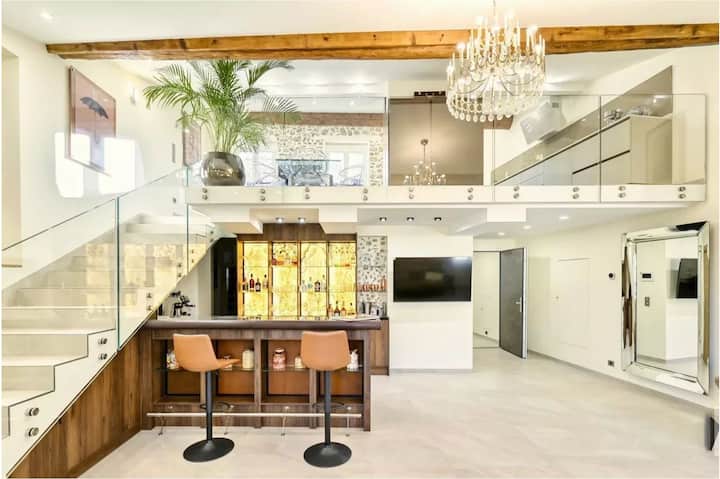 Duplex Grand Luxe Au Coeur Du Vieil Antibes - Antibes