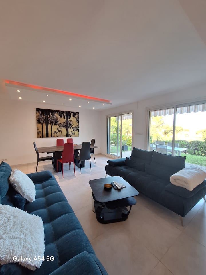 Grand Appart Design Calme Proche Mer Tennis Garage - Villeneuve-Loubet