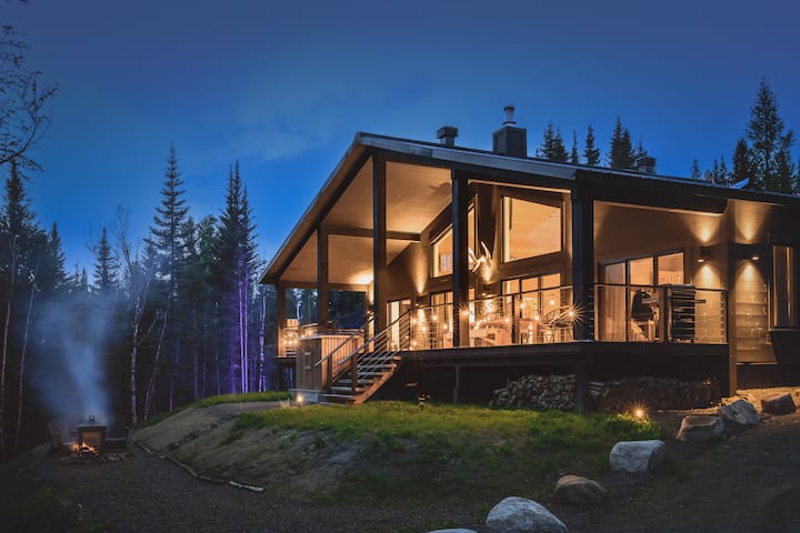 Chalet Pôle Nord - Luxe, Spa Et Sauna D'exception - La Malbaie