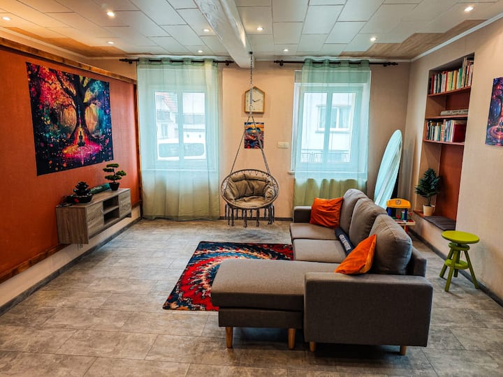 Appartement Agréable & Atypique Wifi Jardin - Wissembourg