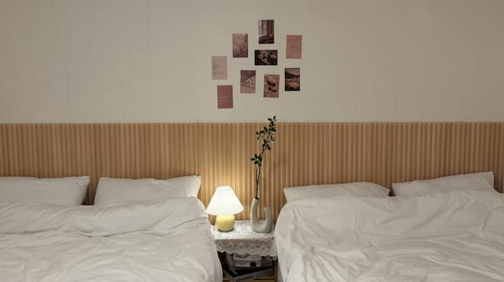 (신규오픈특가)온다하우스/이태원역도보5분/명동/서울중심/남산타워/잉어연못/큰길가위치 - Seoul