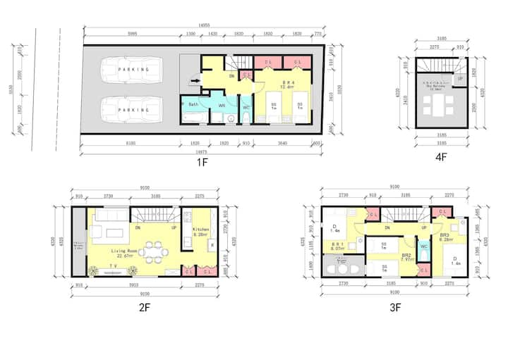 Kamakura・entire House｜walkable｜rooftop & Parking - Kanagawa