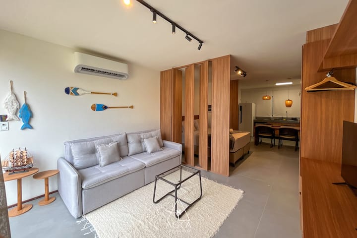 Studio Em Condo Resort A Beira-mar Em Japaratinga - Japaratinga