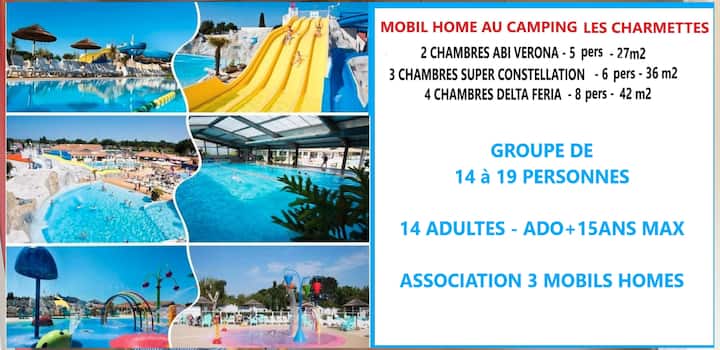 Groupe 14 à 19 Pers (14 Adultes / Ado+15ans Max) - La Tremblade