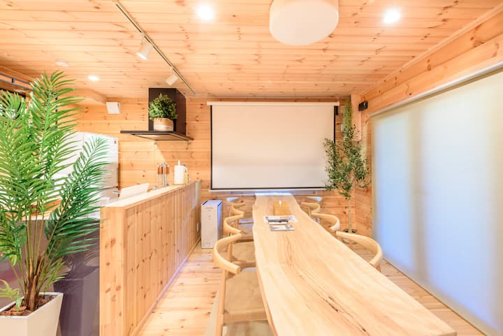 【Hinoki】【箱根】新築ログハウス　天然温泉　レンタルBbq　キッズスペース　自然の中で休息を - Gotemba