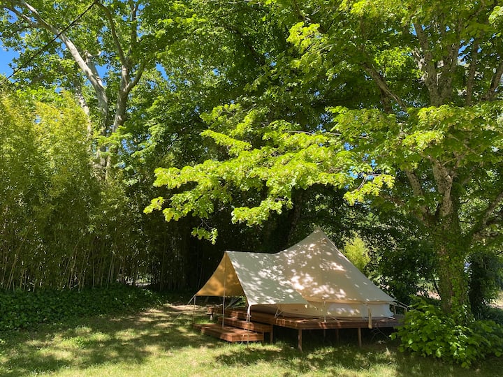 Magnifique Tente Bell Ardèche - Vallon-Pont-d'Arc