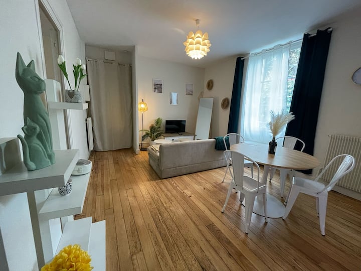 Cosy Amber - 2ch - Place Verdun & Parking - Lons