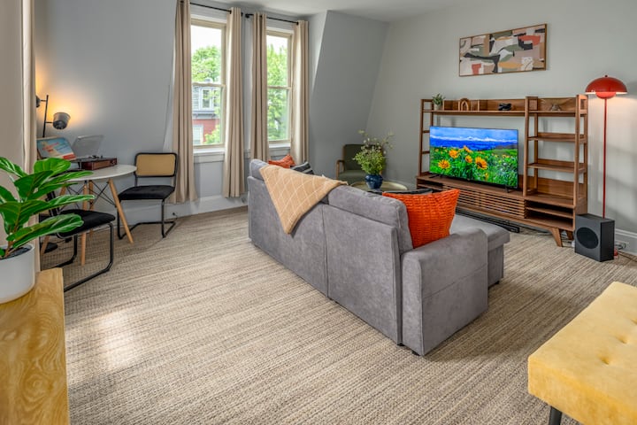 Mt Adams+lux Beds+sleeps 6+deck Views+smart Tvs - Cincinnati, OH