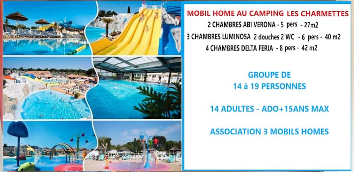 Groupe 14 à 19 Pers  (14 Adultes / Ado+15ans Max) - La Tremblade