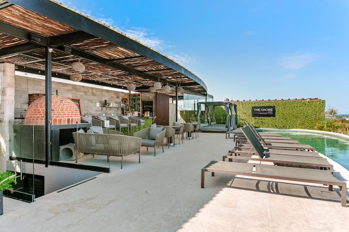 Private Pool Gym Bar - Playa del Carmen