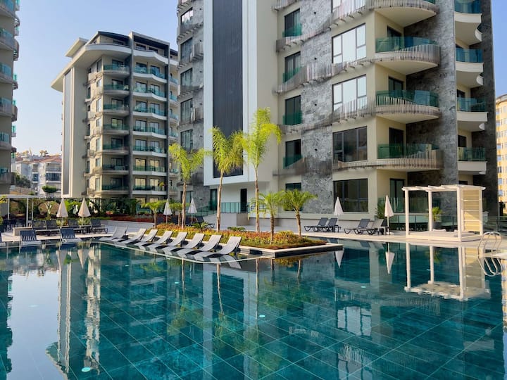 Qoople Excellence A49 Apartment 150 M From The Sea - Alanya