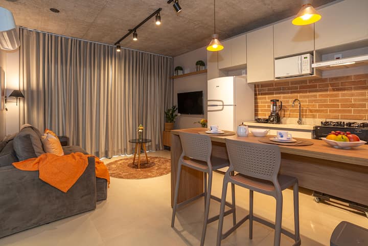 Ap.novo : Wi-fi 700 Mb :Parque Ao Cruzar A Rua ! - Porto Alegre