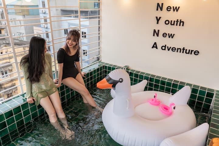 Luxe Villa/4 Br/rooftop Jacuzzi/kitchenette/washer - Hanoi