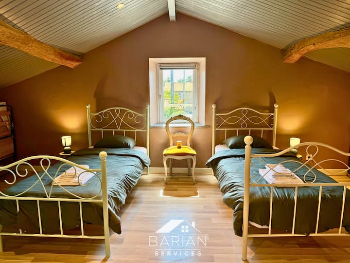 Maison Climatisée 3 Ch – Calme & Proche Rochefort - Charente-Maritime