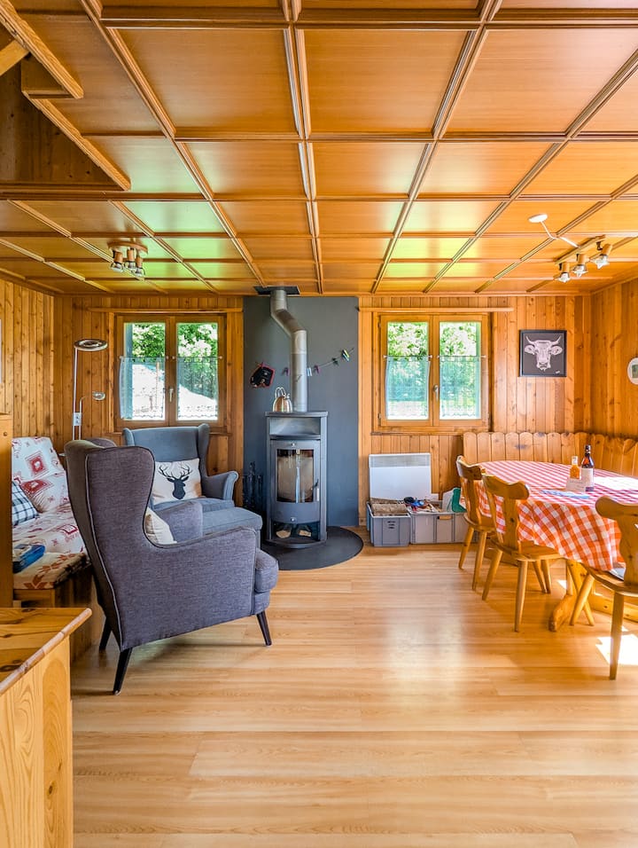 Repos En Montagne, Chalet Au Vert, Vue Et Terrasse - Verbier