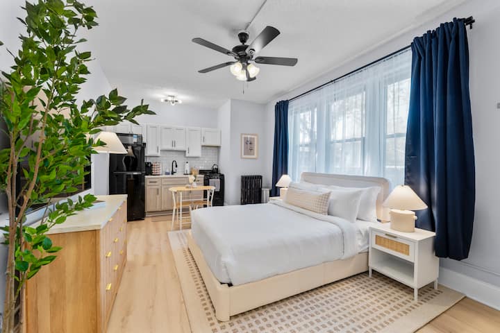 Sunny Studio By Uchicago, Walk To Campus & Museums - 