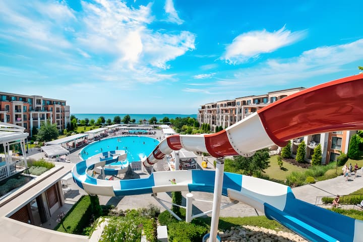 Premier Fort Beach Apartment With Pool & Sea View - Bulgaria