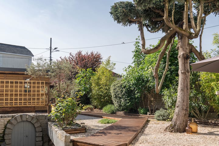 Maison Canopée - Jardin, Terrasse, Parking Gratuit - Angers