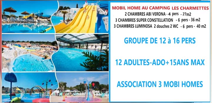 Groupe 12 à 16 Pers (12 Adultes / Ado+15ans Max) - Les Mathes