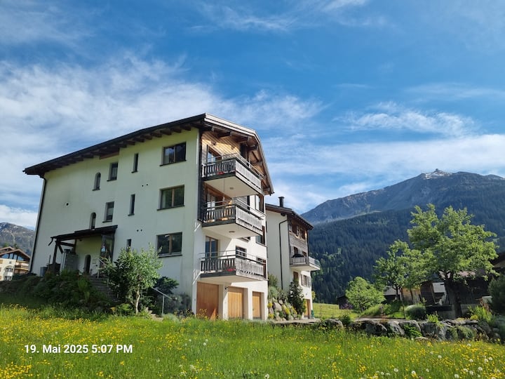 34 M2 Apartment Ruhige Lage, Nahe Madrisa Bahn - Klosters-Serneus