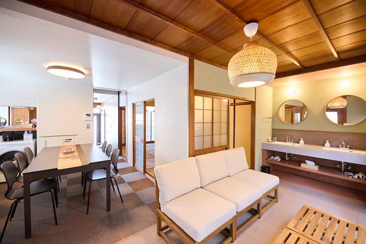 New Open Elegant Family Retreat, 6 Min To Usj - Japan