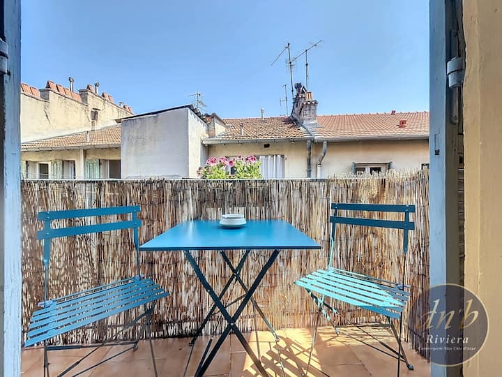 Beau 3 Pièces Proche Centre Quartier Libération - Gare de Nice Ville