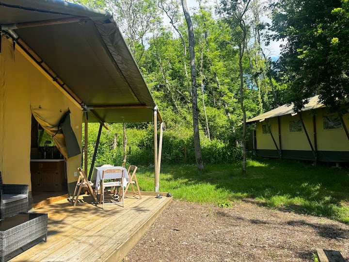 Squirrels' Drey Woodland Safari Tent - Isle of Wight