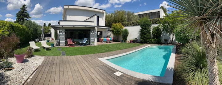 Villa Contemporaine Avec Piscine - Montpellier