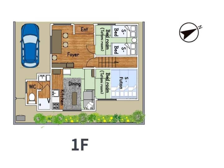 Nu1/5min Drive From Memanbetsuap/renovated Kominka - Abashiri
