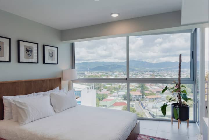 New Boutique Apt In San Jose With Panoramic Views - Costa Rica