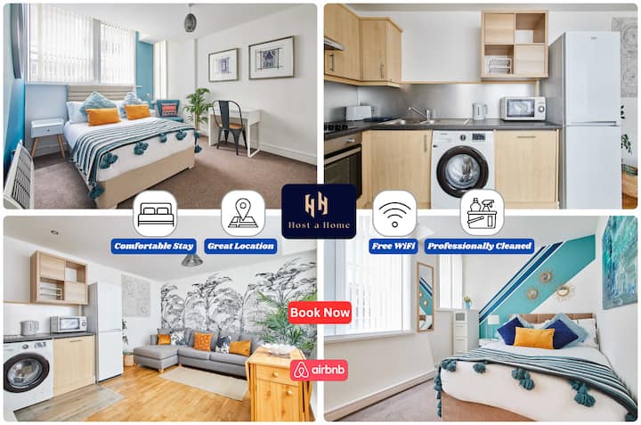 15% Off | Stylish 2br Apt | Long Stay Manchester - 