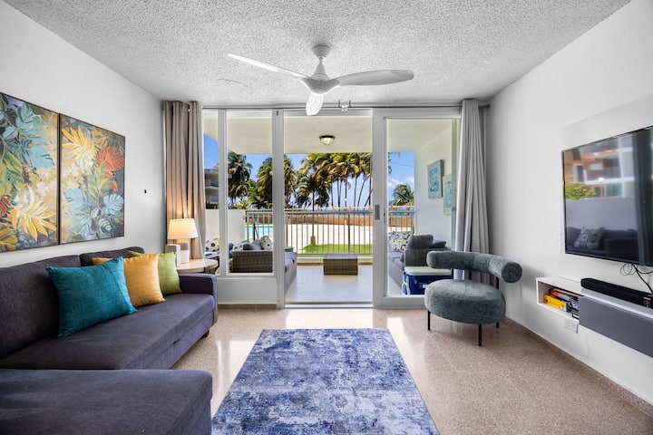 Blue Horizon Villa ~3/2 ~Beach Front ~Luquillo! - Puerto Rico