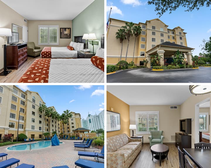 Hotel Room Next To Universal At Stay Sky Suites - Orlando, FL